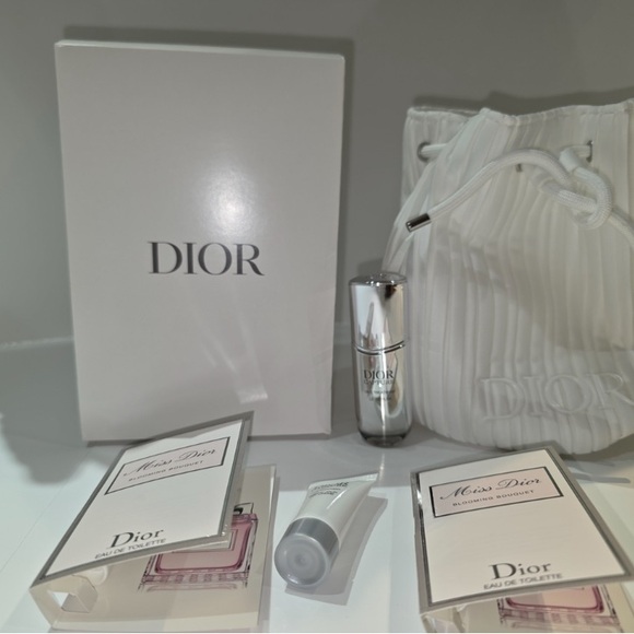 Dior | Skincare | Dior Nib White And Silver Skincare Gift Set | Poshmark